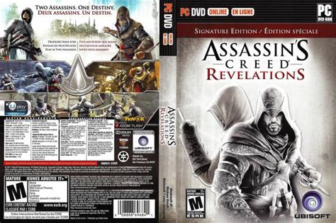 Pc Games Cd Cover Assassins Creed Revelations Signature Edition