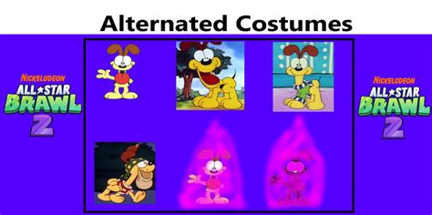 Odie Robodie For Nickelodeon All Brawl 2 By Dangermaverickbluegr On