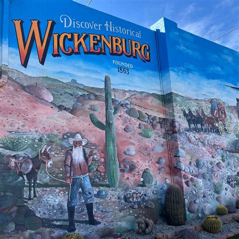 Discover Historical Wickenburg Mural In Wickenburg Az With Photos