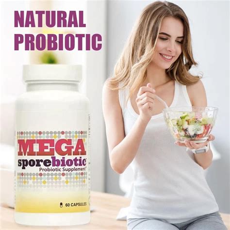 Mega Sporebiotic Natural Probiotic Supplement Megasporebiotic 60 Caps