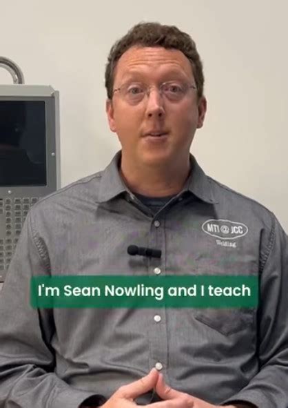 Qa With Physics Assistant Professor Sean Nowling Jamestown Community