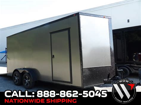 2026 South Ga Cargo 7x16 35k Charcoal Blackout For Sale In Cochran Ga