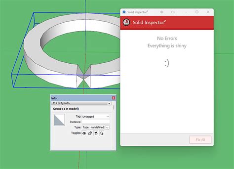 Solid Issue Model No Longer Displaying Volume Sketchup Sketchup Community