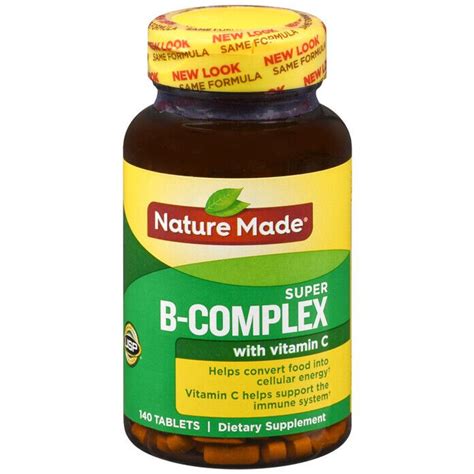 Nature Made Super B Complex Tablet 140ct Online Marketplace Everymarket
