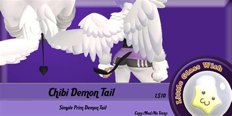 Second Life Marketplace Lgw Chibi Demon Tail Boxed