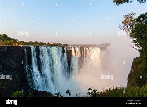 A View Of Victoria Falls From The Zimbabwe Side Victoria Falls