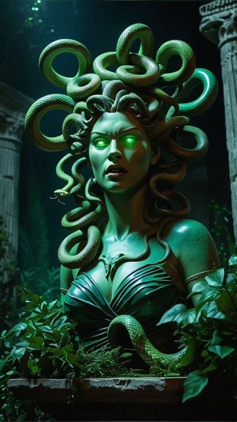 Medusa Full Body Art Greek Medusa Medusa Mythology Medusa Gorgon