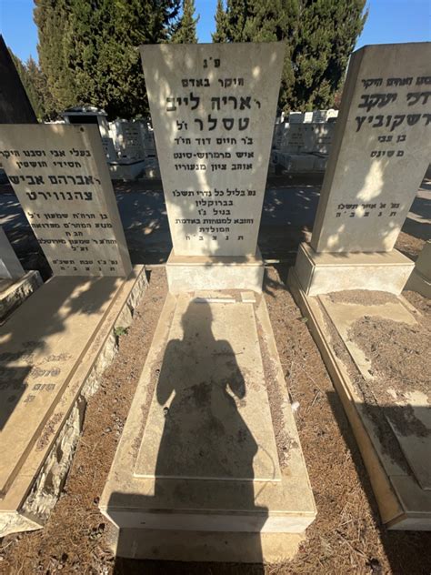 אריה לייב טסלר בית העלמין קריית שאול