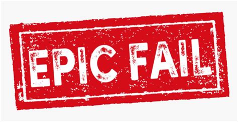 Failed Clipart