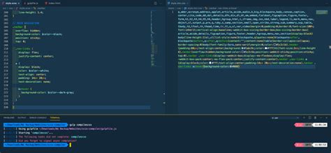 Compile And Minify Scss With Gulpjs In Hugo · Chris Pennington