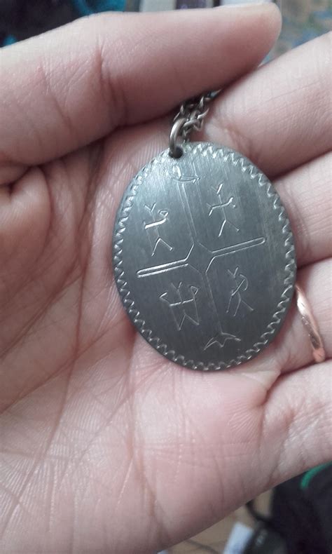 These Engravings On A Necklace Passed Down From My Grandmother R