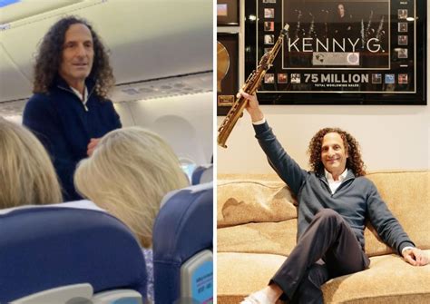 Humble Kenny G Spotted On Flysafair Flight