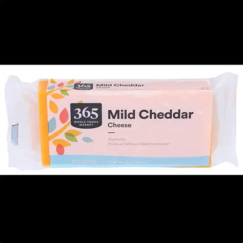 365 Everyday Value Mild Cheddar Bar 8 Oz Grocery Pickup And Delivery