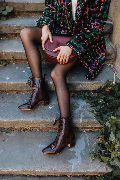 4 Pointy Toe Lace Up Boots To Love District Of Chic Booties Outfit