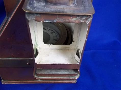 Early 20th Century Copper Binnacle Compass Sally Antiques
