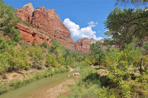 Virgin River California Virgin River And Zion Canyon Photograph By Ed
