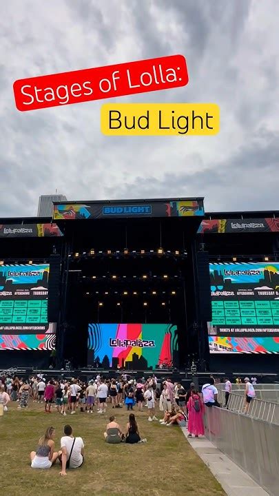 Stages Of Lollapalooza Lollapaloozachicago Youtube