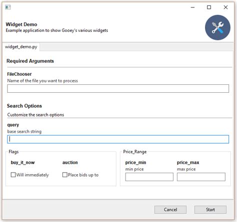 Github Chriskiehl Gooey Turn Almost Any Python Command Line Program Into A Full Gui