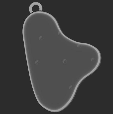 Stl File Warped Clock Pendant 🕰️ ・design To Download And 3d Print・cults