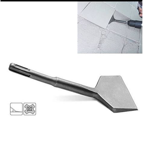 Sds Plus Shank Wide Electric Hammer Angled Bent Tile Chisel Shopee