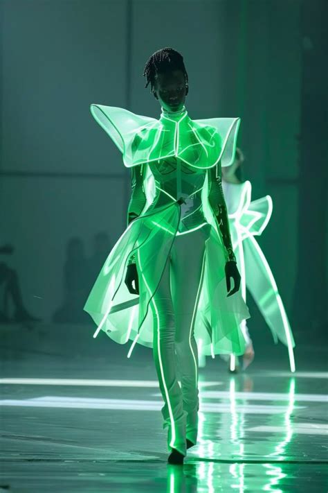 Futuristic Theme Fashion Show In 2024 Futuristic Fashion Alien