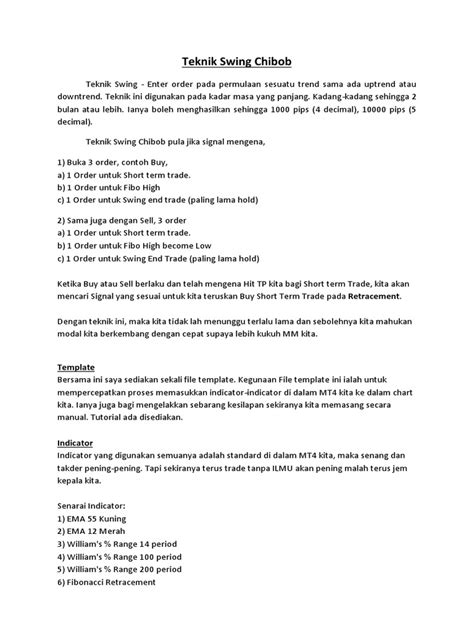 Teknik Swing Chibob Pdf
