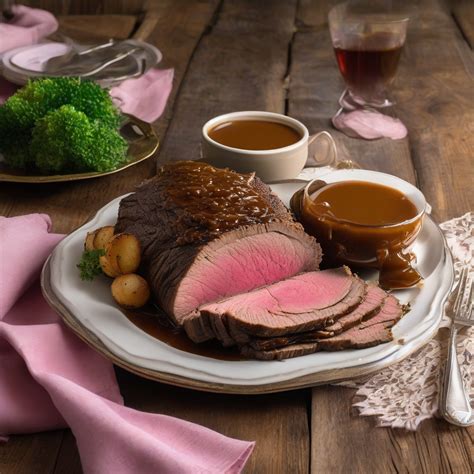 Deli Roast Beef And Gravy Recipe Tender Meat With Rich Au Jus Ooh