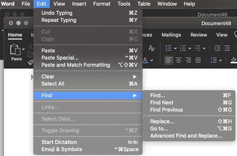 how to find and replace words in microsoft word documents