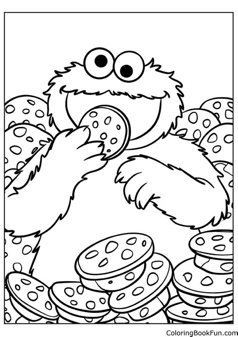 23 Cookie Monster Coloring Pages Coloringbookfun