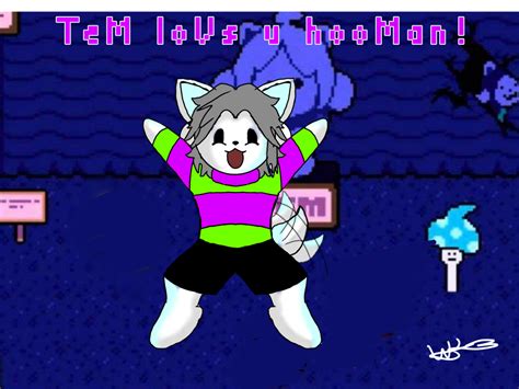 Undertale Temmy Loves You Human💟 Ibispaint