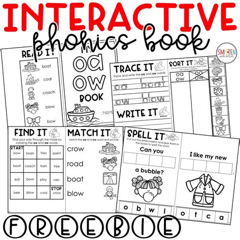 Interactive Phonics Activity Books