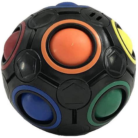 Rubiks Cube Rainbow Ball Color Matching Puzzle Oriental Trading