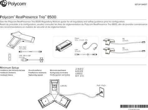 Polycom 8500 Voip Conference Phone With Bluetooth Functionality User