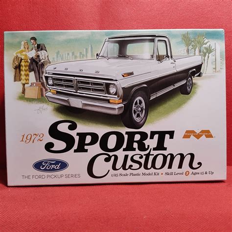 Grill 1972 Ford Ranger 125 Scale Model Car Part Moebius 4752735094