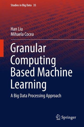 Granular Computing Based Machine Learning A Big Data Proce