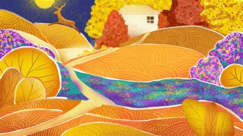 Grass Grassland Starry Sky Powerpoint Background For Free Download Slidesdocs