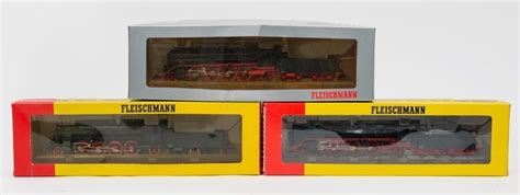 Fleischmann Steam Locomotives Comprising 4814 Prussian Special Series