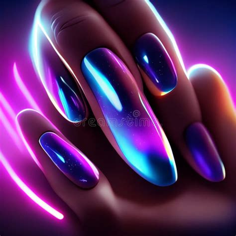 Robot Hand Purple Background Stock Illustrations 546 Robot Hand