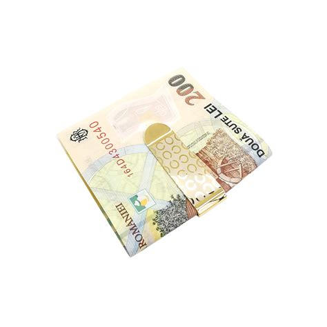 Clips Bani Bancnote Clema Otel Inoxidabil Personal Style Auriu Emag Ro