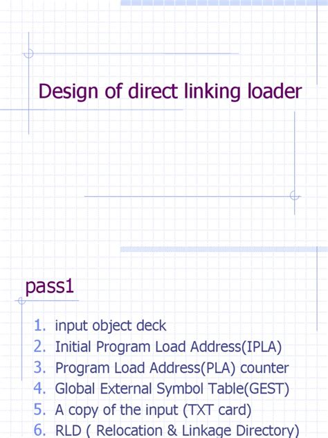 Pass 1 And Pass 2 System Software Pdf Booting System Software