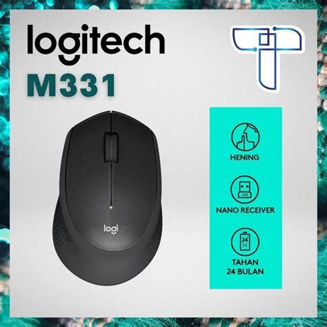 Jual Harga Disc Mouse Bluetooth Logitech M331 Multi Device Original