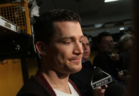 Andrew Ference Czech Ing Out Boston Herald