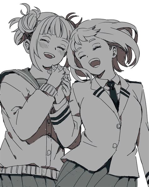 Himiko X Ochako Boku No Hero Rwholesomeyuri
