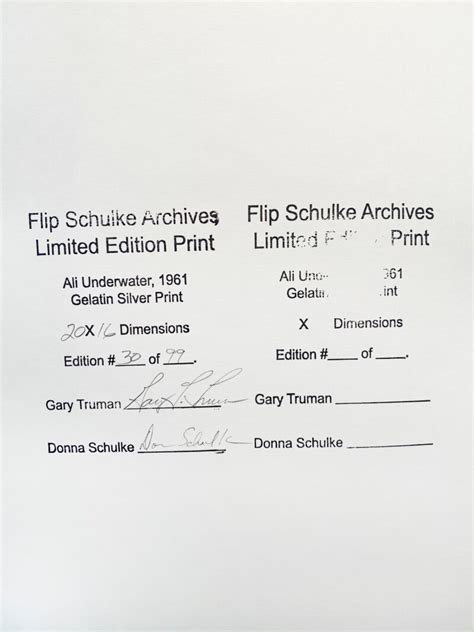 Flip Schulke Vintage Ali Underwater Available For Immediate Sale At