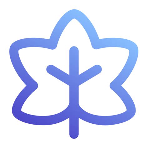 Maple Leaf Generic Gradient Icon