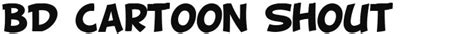 Bd Cartoon Shout Font Download Free Fontdownload
