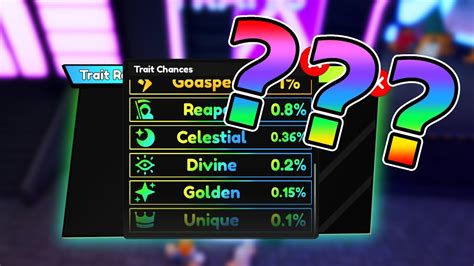 Trait Rerolling And Got Unique In Anime Adventures Youtube