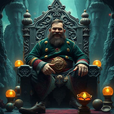 Caseohs Twin Fantastical Gentleman On Ancient Throne In D