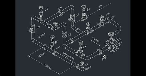 Best 12 Isometric Pipe Line Cad Drawing Free Download Dwg File Artofit