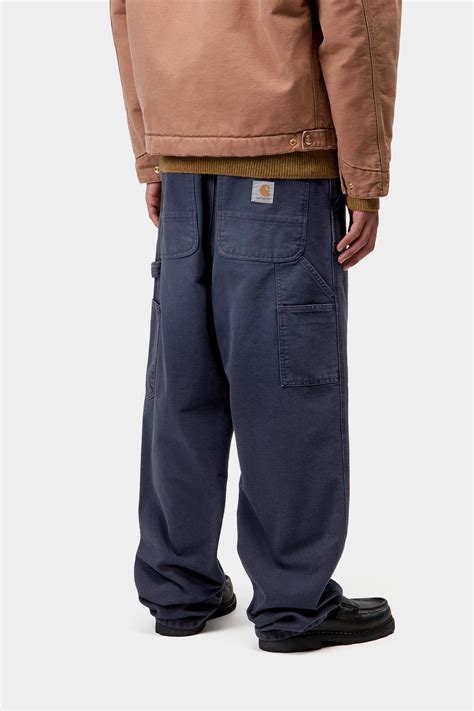 Carhartt Wip Single Knee Pant Dark Navy Official Online Store